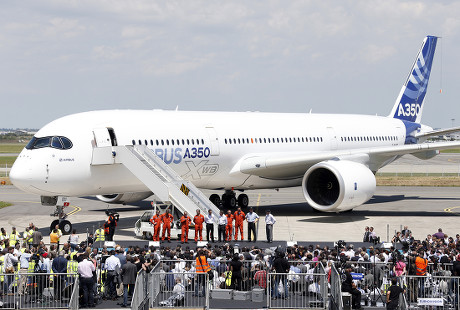 Airbus A350 Xwbs Crew Airbus President Editorial Stock Photo - Stock ...