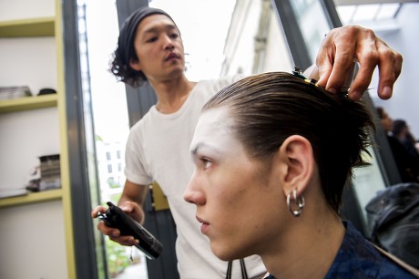 Japanese Fashion Designer Julius Looks Models Editorial Stock Photo ...