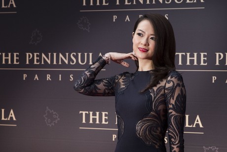Chinese Actress Zhang Yiyi Poses Photographers Editorial Stock Photo ...