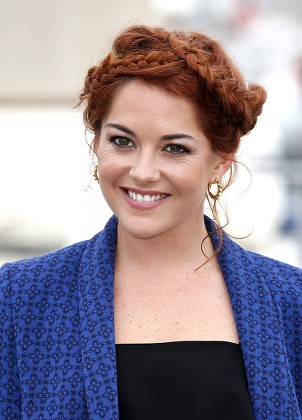 Irish Actress Sarah Green Poses During Editorial Stock Photo - Stock ...