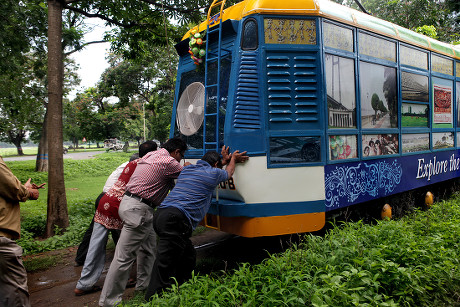 Calcutta Tramways Company Ctc Staffs Try Editorial Stock Photo - Stock ...