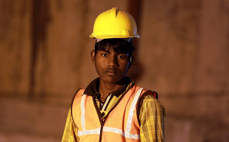 Delhi Metro Rail Corporation Dmrc Workers Editorial Stock Photo - Stock ...