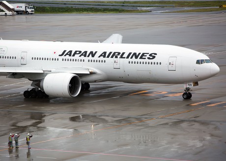 Japan Airlines Jal Aircrafts Move On Editorial Stock Photo - Stock ...