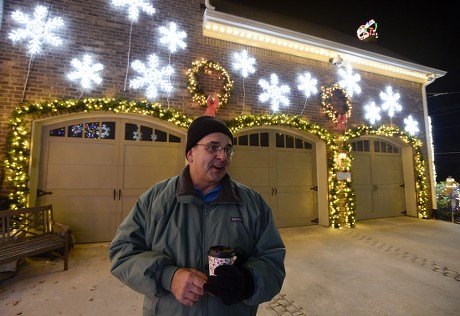 Homeowner Anthony Paradowski Greets Visitors His Editorial Stock Photo ...