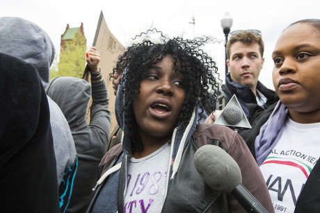 Woman Who Recorded Video Freddie Grays Editorial Stock Photo - Stock ...
