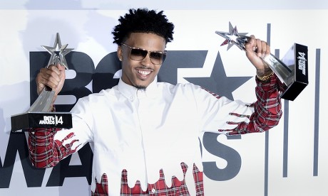 Us Singer August Alsina Holds His Editorial Stock Photo - Stock Image ...