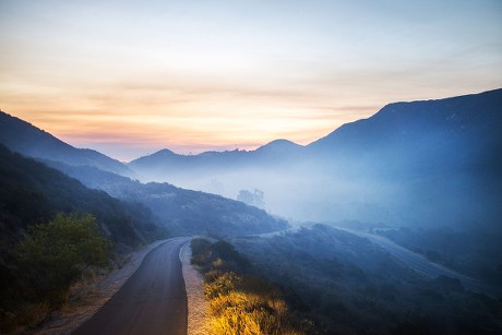 Smoke Fires San Marcos Escondido Lays Editorial Stock Photo - Stock ...