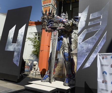 Huge Figure Film Character Transformer Optimus Editorial Stock Photo ...