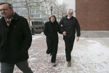 Lr Members Dzhokhar Tsarnaevs Defense Team Editorial Stock Photo ...