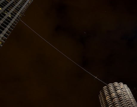 Highwire Performer Nik Wallenda Walks On Editorial Stock Photo - Stock ...