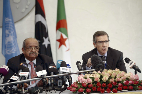 Algerian Minister African Maghreb Affairs Abdelader Editorial Stock ...
