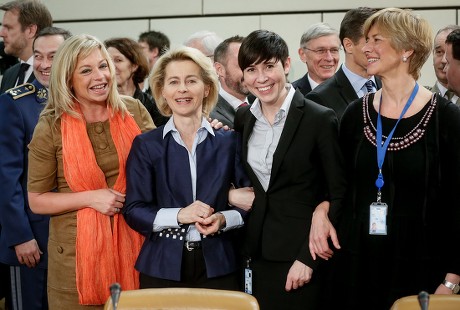 Part Female Defense Ministers North Atlantic Editorial Stock Photo ...