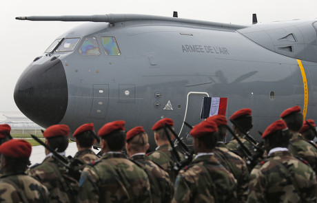 French Soldiers Stand Attention They Attend Editorial Stock Photo ...
