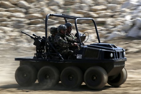 Military Troops Present Argo 8x8 Xti Editorial Stock Photo - Stock ...