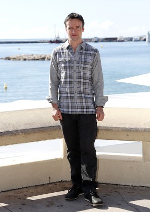 Welsh Actor Richard Harrington Poses During Editorial Stock Photo ...