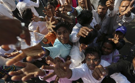 Indian Dalits Lowcaste Considered Untouchable People Editorial Stock ...
