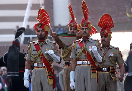 Indian Border Security Force Bsf Soldiers Editorial Stock Photo - Stock ...