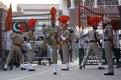 Indian Border Security Force Bsf Soldiers Editorial Stock Photo - Stock ...