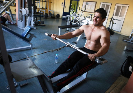 Iraqi Kurdish Bodybuilders Go Through Their Editorial Stock Photo ...