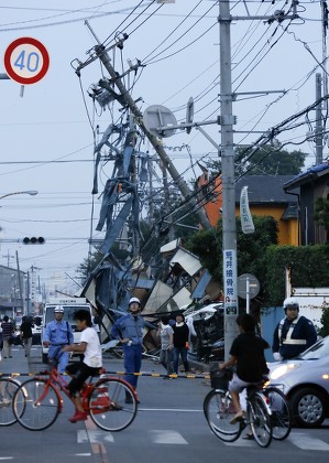 Residents Survey Damage Caused By Tornado Editorial Stock Photo - Stock ...