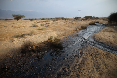 Oil Pipeline That Leaked During Maintenance Editorial Stock Photo ...