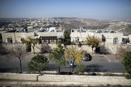 Orthodox Jew Walks East Jerusalem Neighbourhood Editorial Stock Photo ...