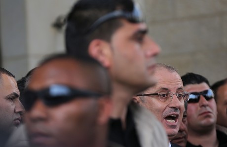 Epa04678508 Rami Hamdallah C Talk Palestinian Editorial Stock Photo ...