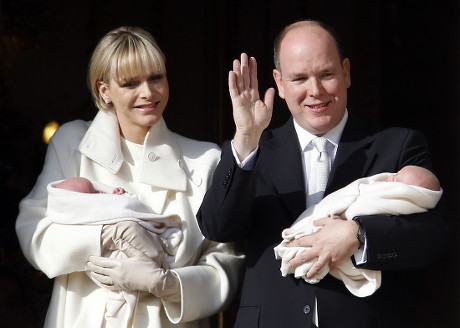 Prince Albert R Princess Charlene L Editorial Stock Photo - Stock Image ...