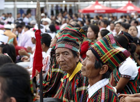 Elderly Chin Man Attends Khuado Festival Editorial Stock Photo - Stock ...