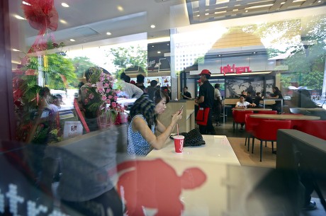 People Queue Outside Kfc First Branch Editorial Stock Photo - Stock ...