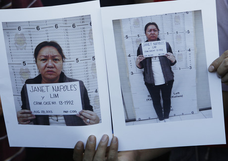 Mug Shots Filipino Janet Limnapoles Shown Editorial Stock Photo - Stock ...