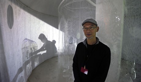 Taiwanborn Canadian Artist Ed Pien Stands Editorial Stock Photo - Stock ...