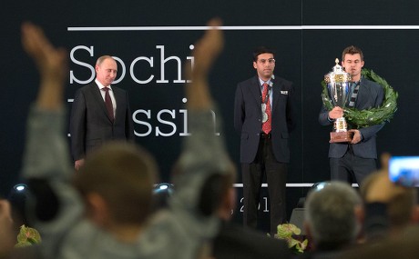 Russia Fide Chess World Championship - Nov 2014 Stock Pictures ...
