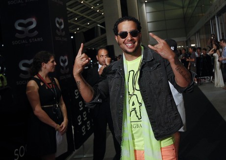 Us Performer Sky Blue Lmfao Poses Editorial Stock Photo - Stock Image ...