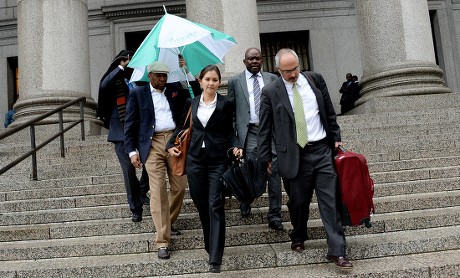 Attorneys Beatrice Lindstrom 2l Brian Concannon Editorial Stock Photo ...