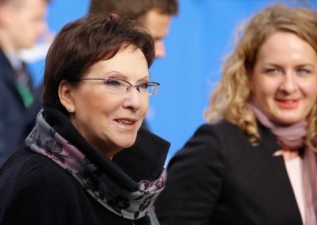 Prime Minister Poland Ewa Kopacz Arrives Editorial Stock Photo - Stock Image | Shutterstock