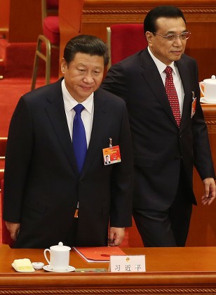 Chinese President Xi Jinping L Premier Editorial Stock Photo - Stock ...