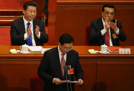 Chinese President Xi Jinping L Premier Editorial Stock Photo - Stock ...