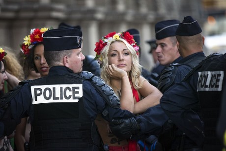 Feminist Activist Group Femen Leader Inna Editorial Stock Photo - Stock ...
