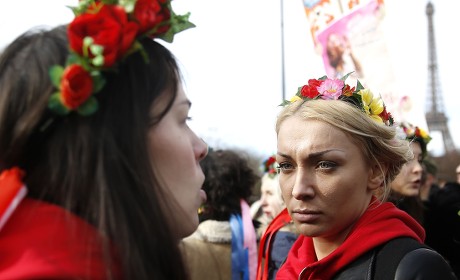 Femen Activist Inna Shevchenko R Seen Editorial Stock Photo - Stock ...