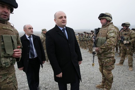 Georgian Defense Minister Mindia Janelidze C Editorial Stock Photo ...
