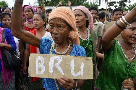 Bru Tribal Women Locally Called Reang Editorial Stock Photo - Stock Image | Shutterstock