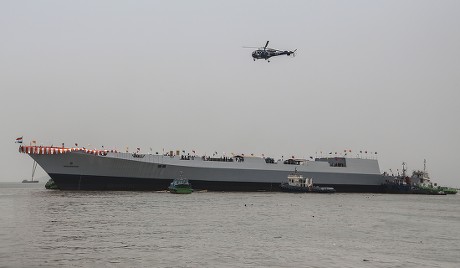 Indian Navys First Destroyer P15b Class Editorial Stock Photo - Stock ...
