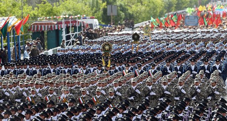 Iranian Soldiers Armed Forces Various Branches Editorial Stock Photo ...