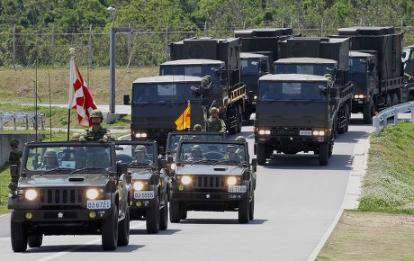 Japan Ground Selfdefense Force Jgsdf Surfacetoair Editorial Stock Photo ...