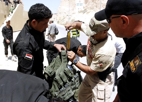 Iraqi Team Prepares Demonstrate Skills During Editorial Stock Photo ...