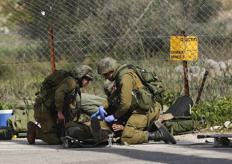 Wounded Israeli Soldiers Receive Medical Treatment Editorial Stock ...