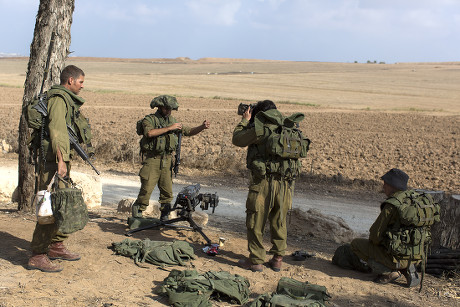 Israeli Soldiers Pack Equipment After Nights Editorial Stock Photo ...