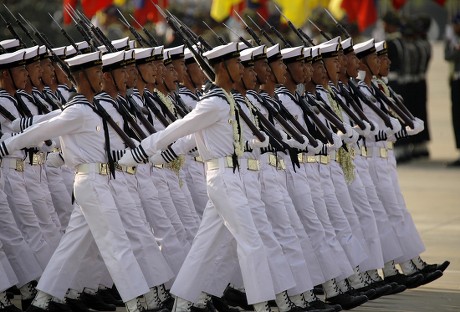 Myanmar Military Tanks Take Part Parade Editorial Stock Photo - Stock ...