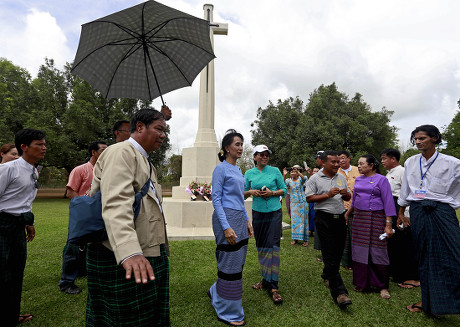 Myanmar Opposition Leader Aung San Suu Editorial Stock Photo - Stock ...